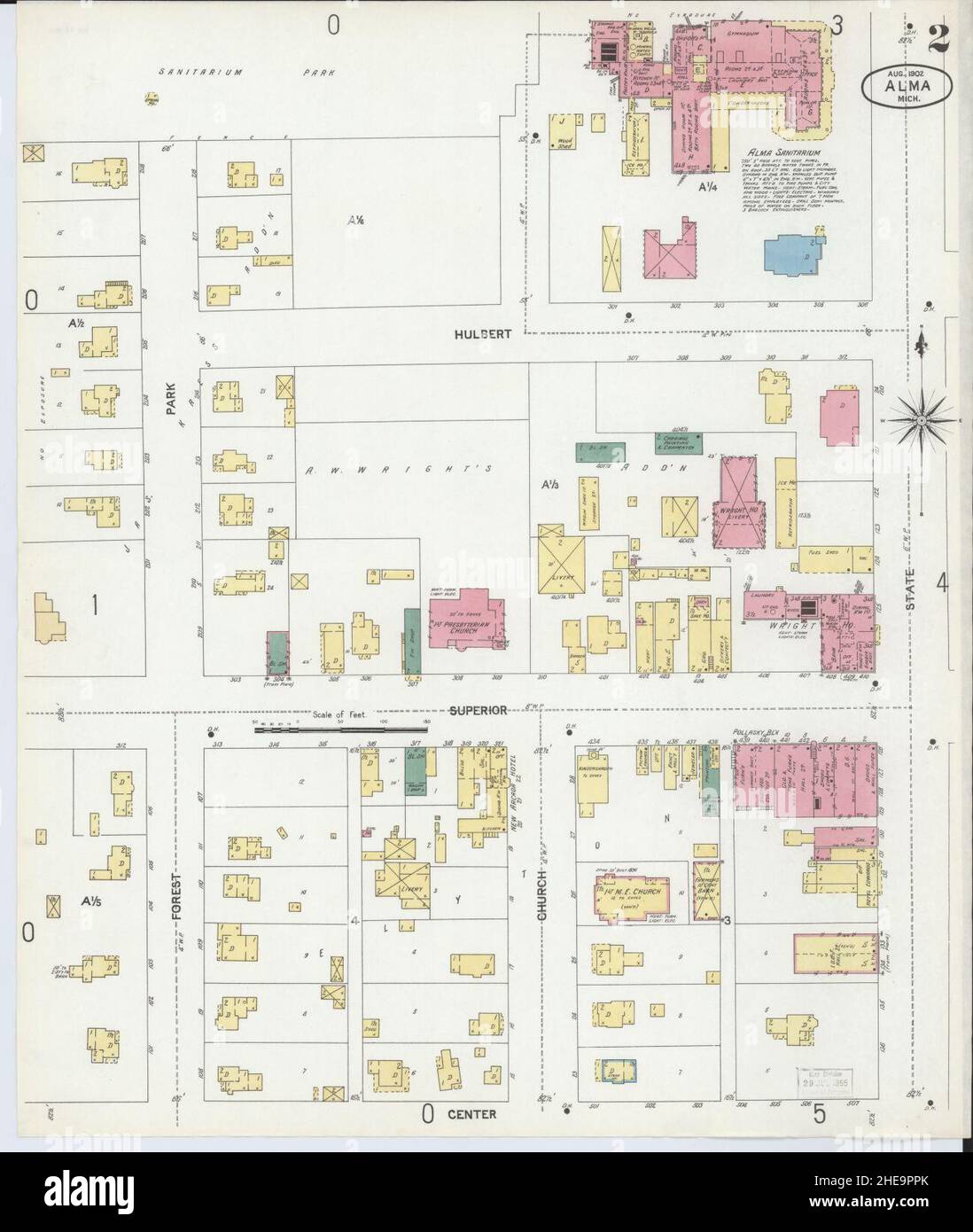 Map of gratiot hi-res stock photography and images - Alamy