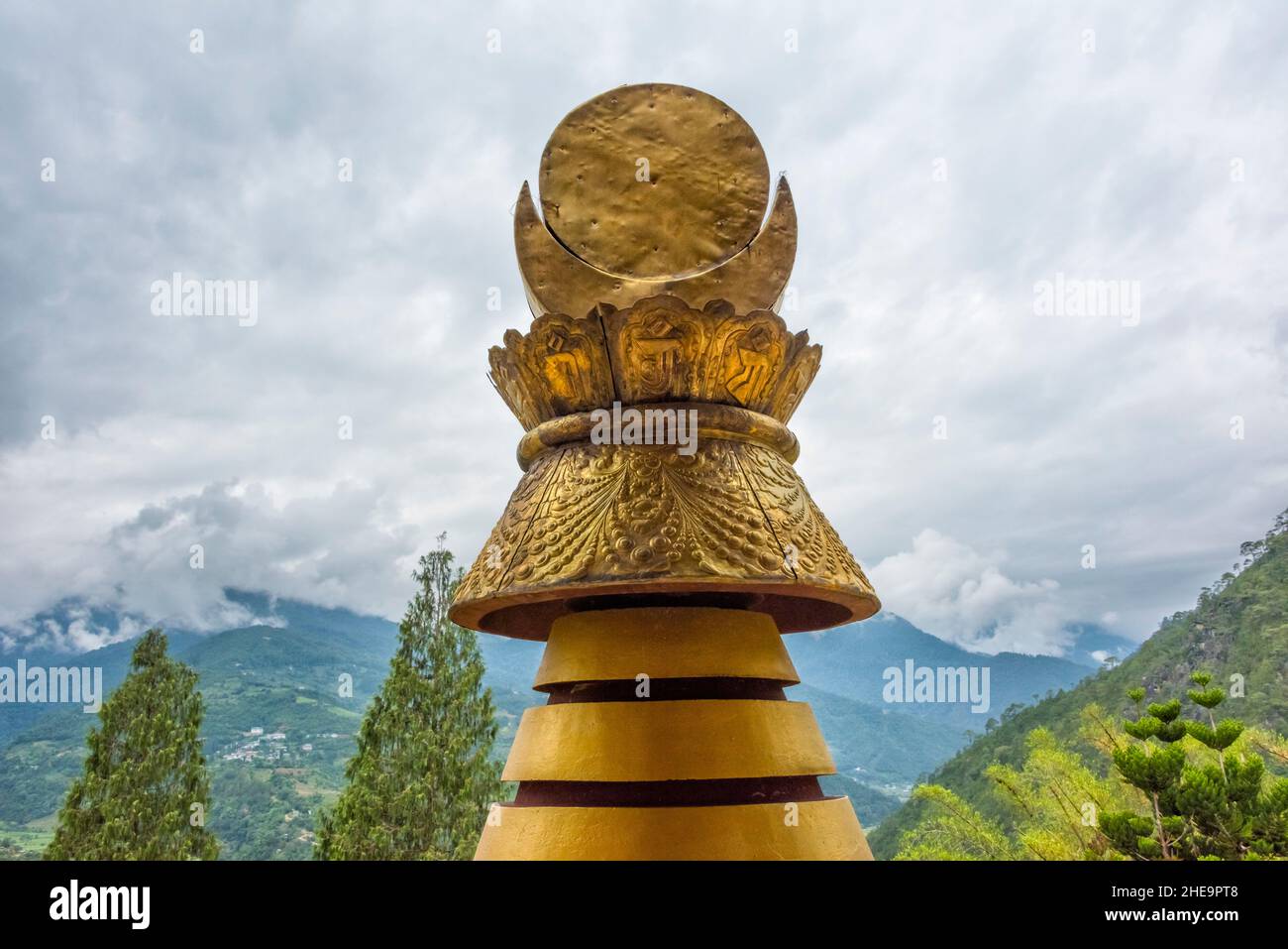 Khamsum Yulley Namgyal Chorten, Punakha, Bhutan Stock Photo - Alamy