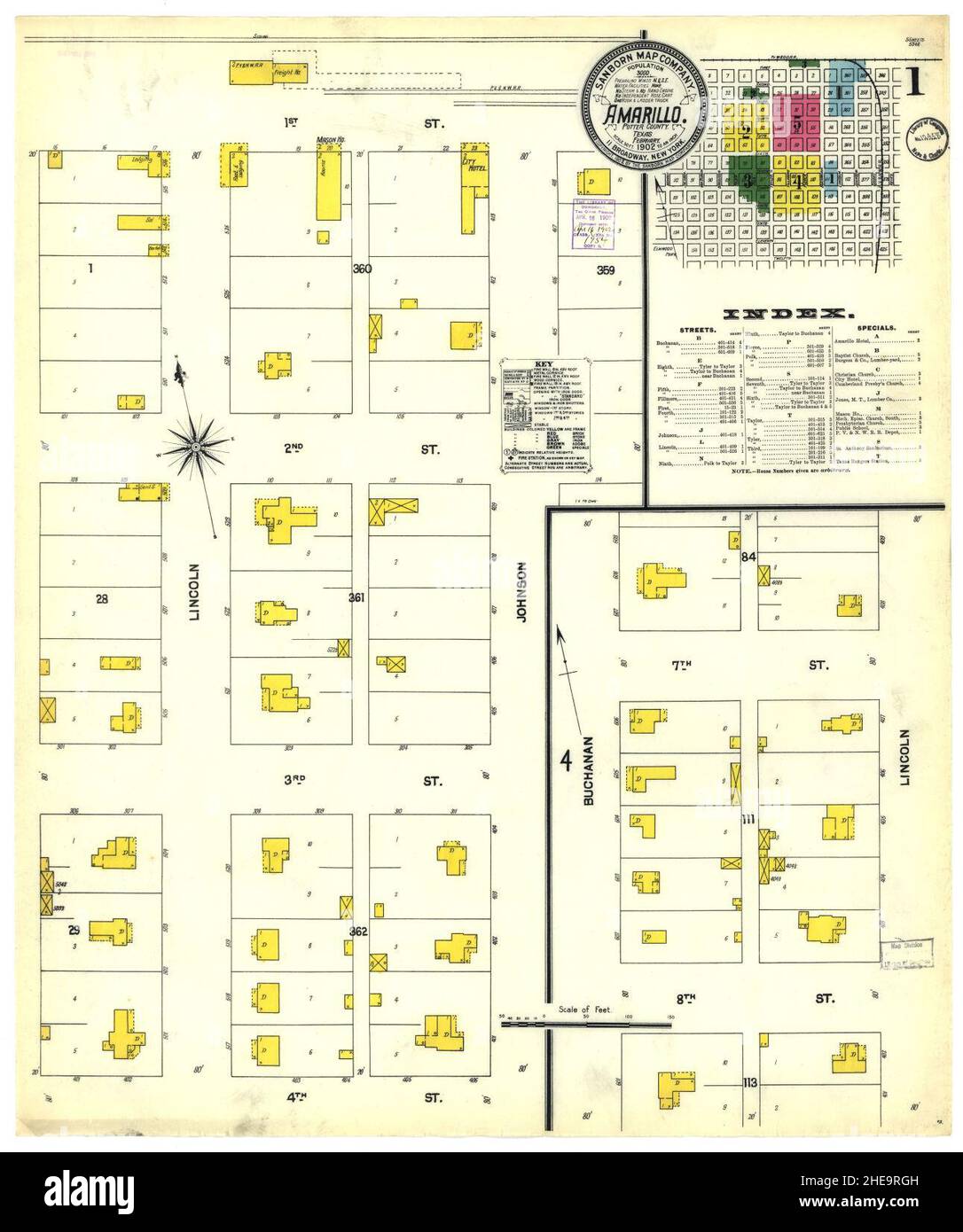 Potter county map hi-res stock photography and images - Alamy