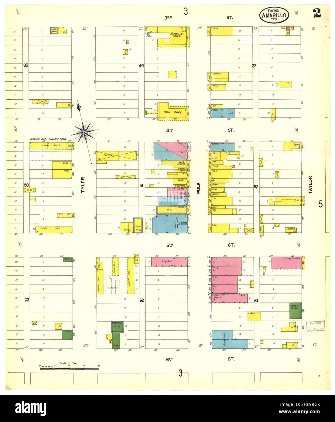 Potter county map hi-res stock photography and images - Alamy