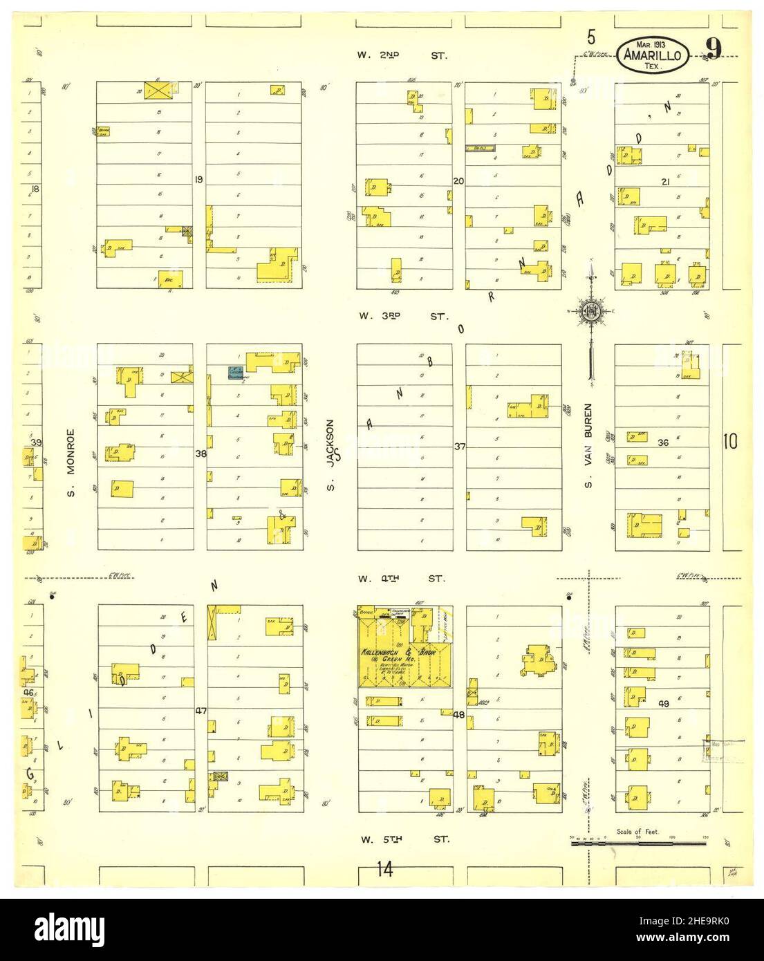 Potter county map Cut Out Stock Images & Pictures - Alamy