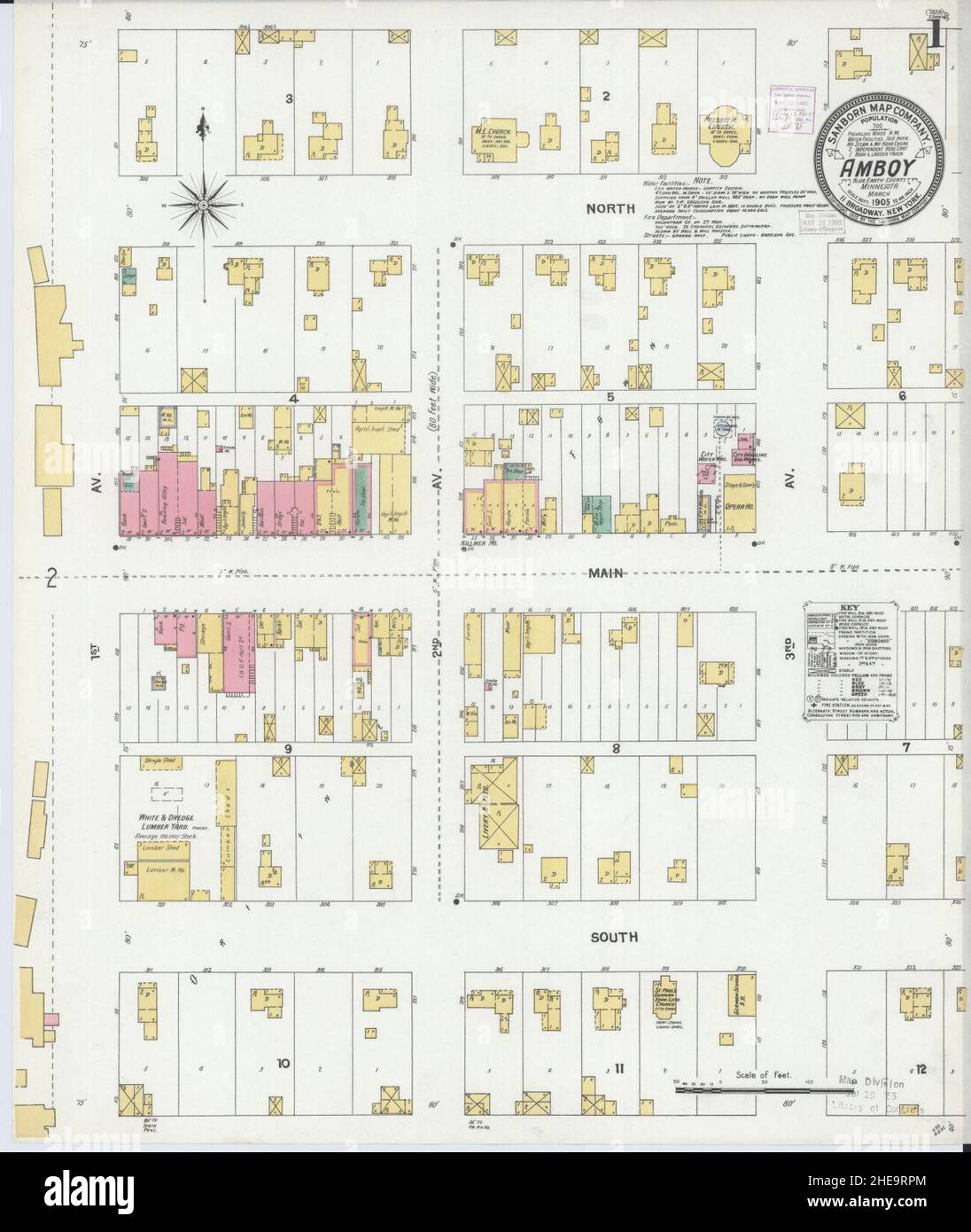 Amboy minnesota map hi-res stock photography and images - Alamy