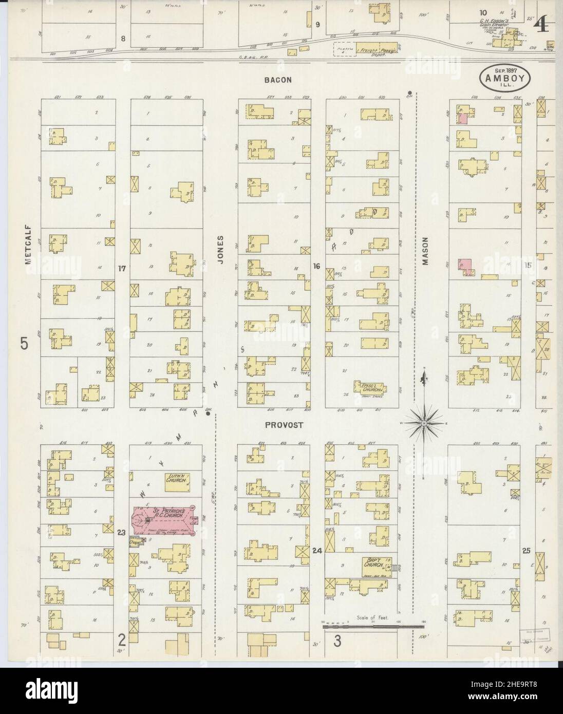Map of amboy hi-res stock photography and images - Alamy