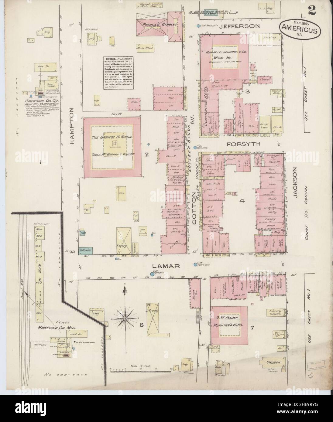 Sumter map hi-res stock photography and images - Alamy