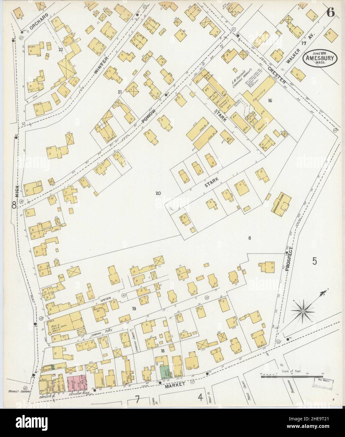 Amesbury massachusetts map hi-res stock photography and images - Alamy