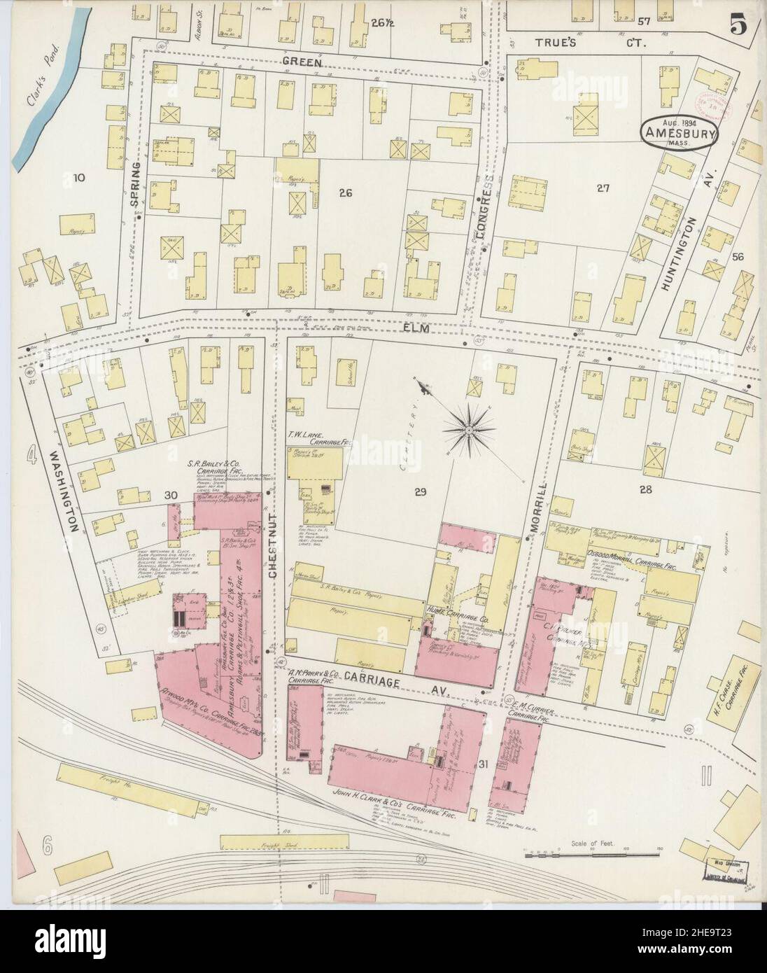 Map of amesbury hi-res stock photography and images - Alamy