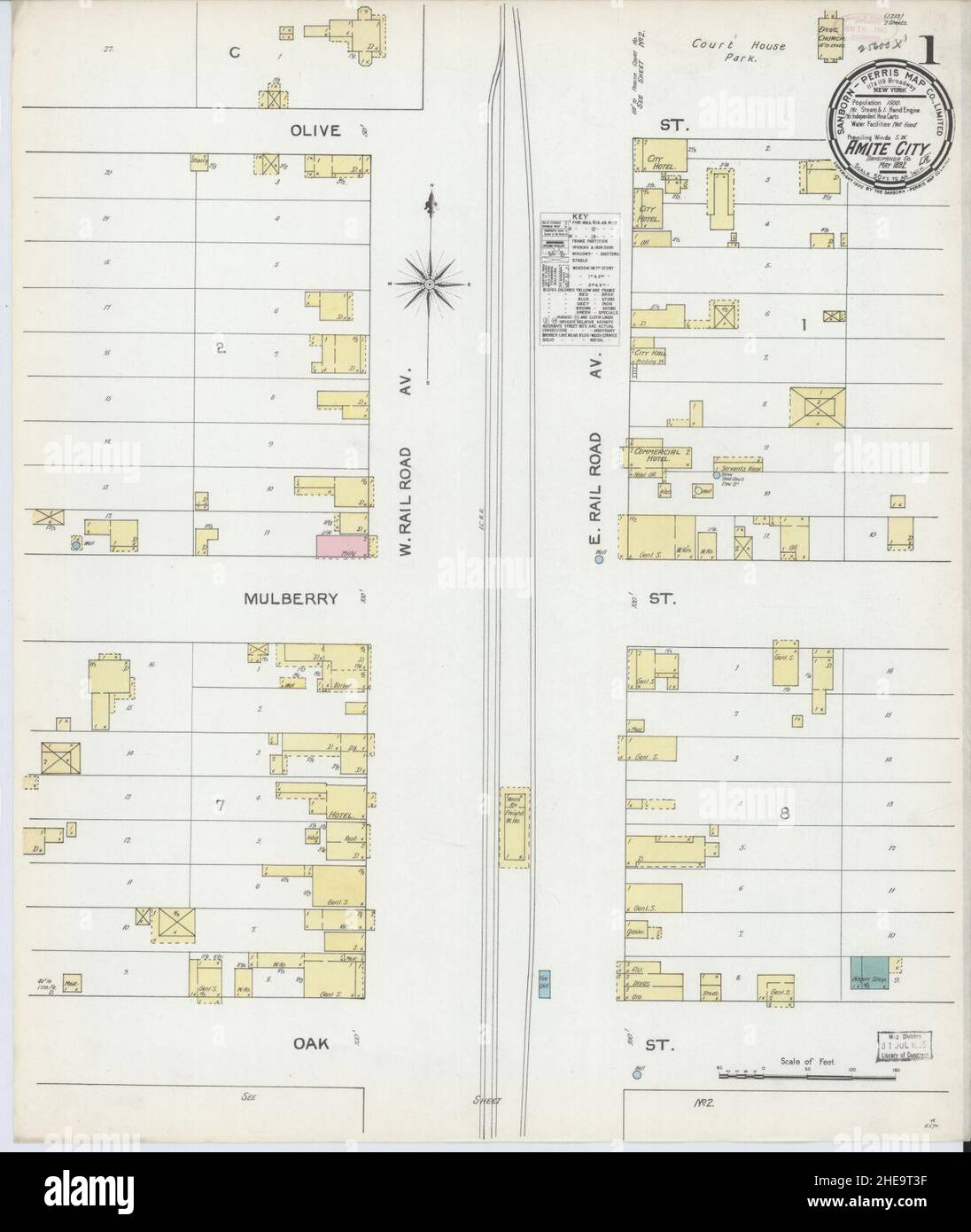 Amite Louisiana Map High Resolution Stock Photography and Images - Alamy