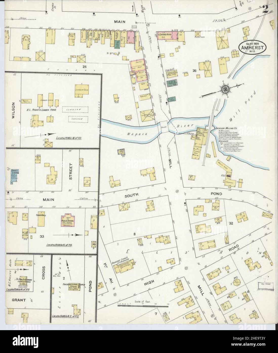 Map of portage wisconsin hi-res stock photography and images - Alamy
