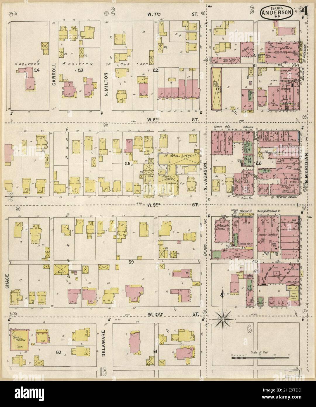 Madison indiana map hi-res stock photography and images - Alamy