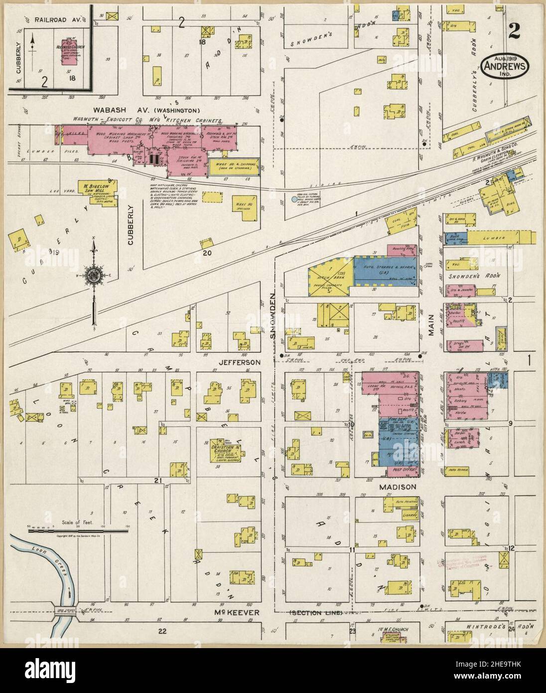 Andrews county map hi-res stock photography and images - Alamy
