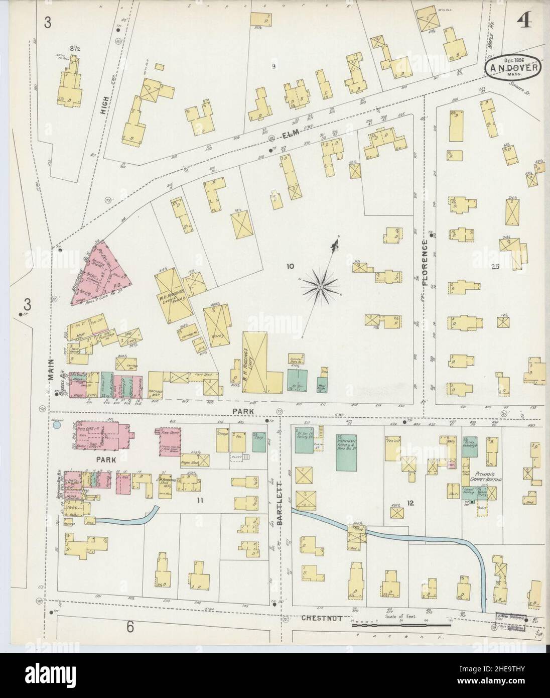 Andover map hi-res stock photography and images - Alamy