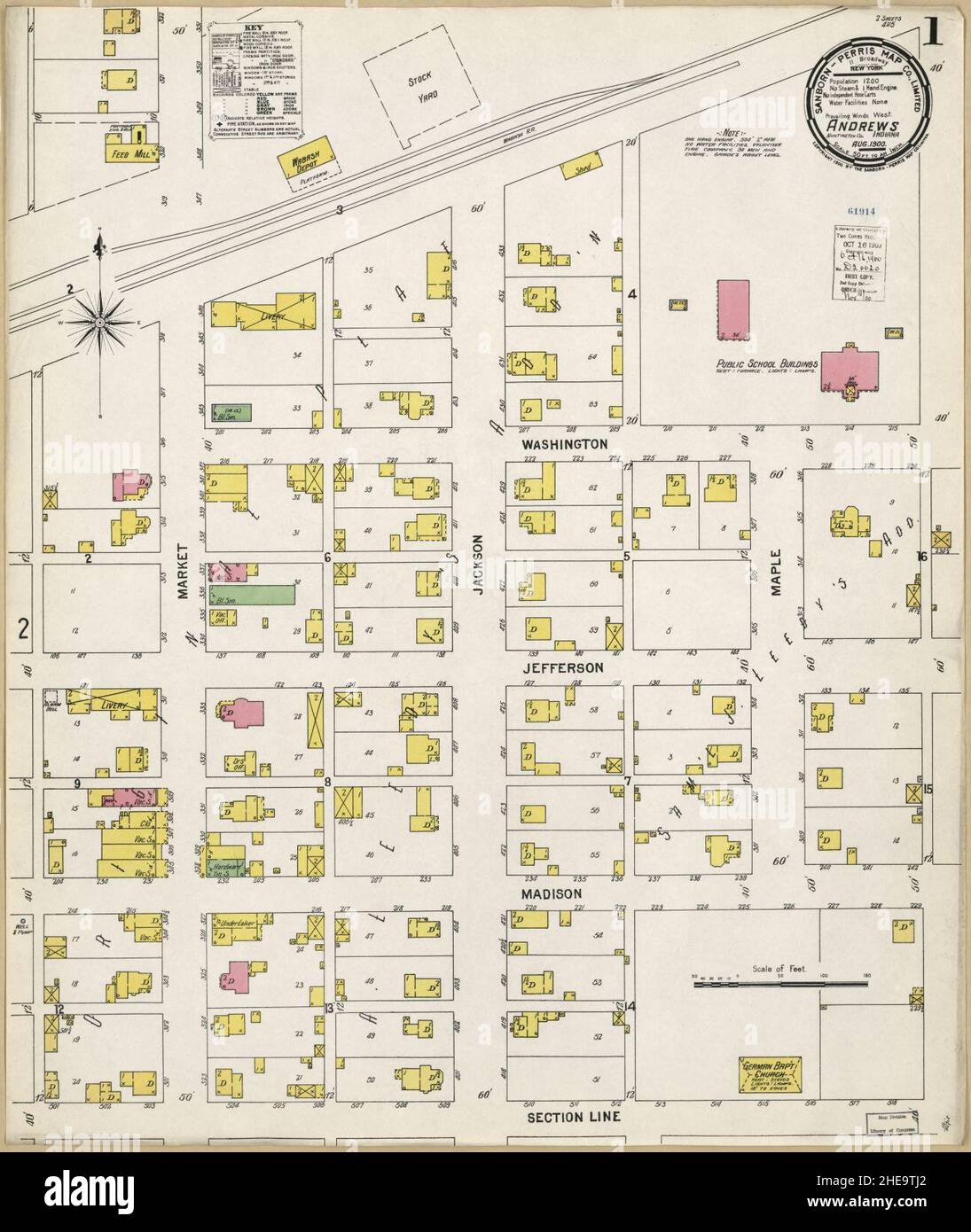 Andrews county map hi-res stock photography and images - Alamy