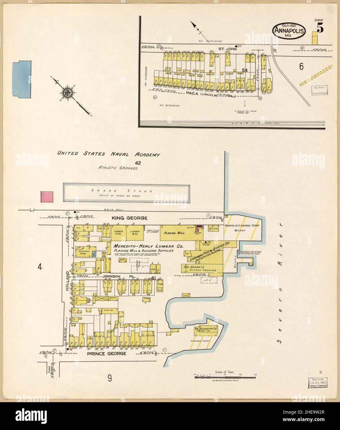 Anne arundel map hi-res stock photography and images - Alamy