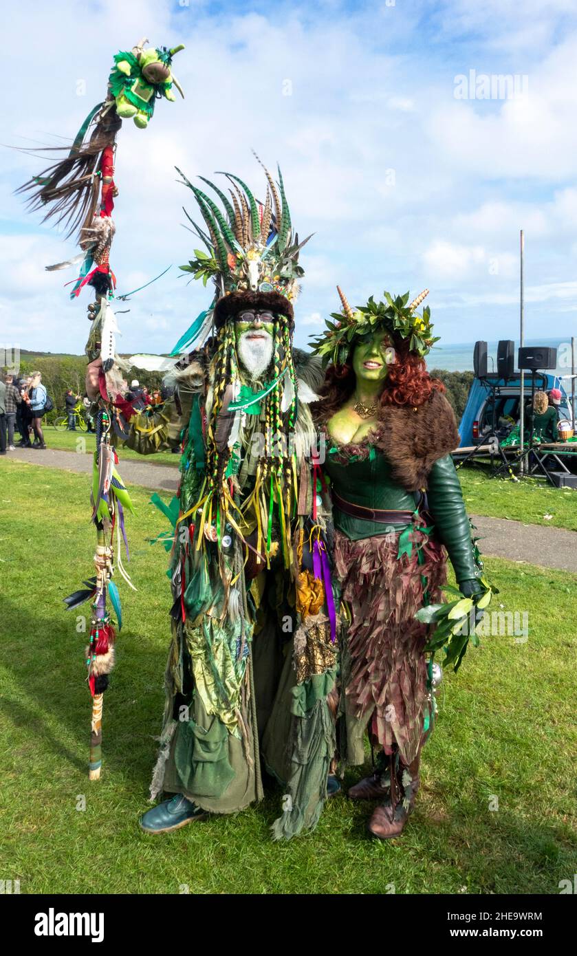 Hastings, Jack in the Green festivities May Day spring bank holiday ...