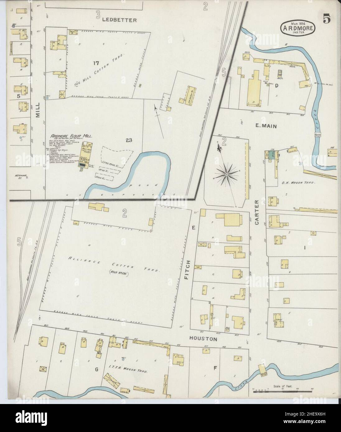 Map of ardmore hi-res stock photography and images - Alamy