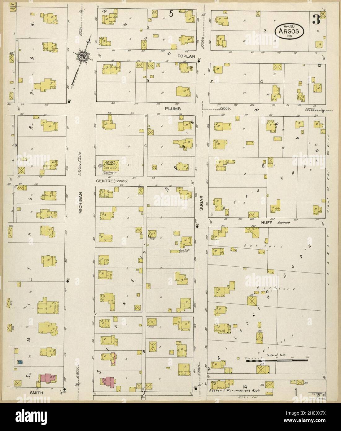 Marshall indiana map hi-res stock photography and images - Alamy
