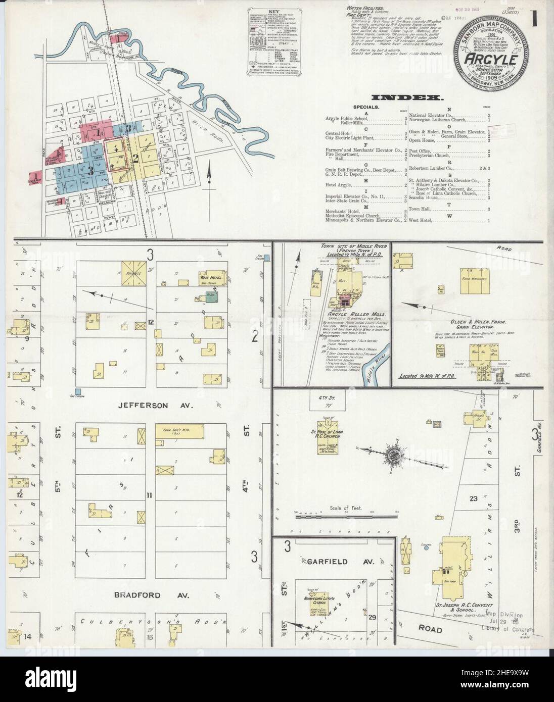 Map of marshall minnesota hi-res stock photography and images - Alamy