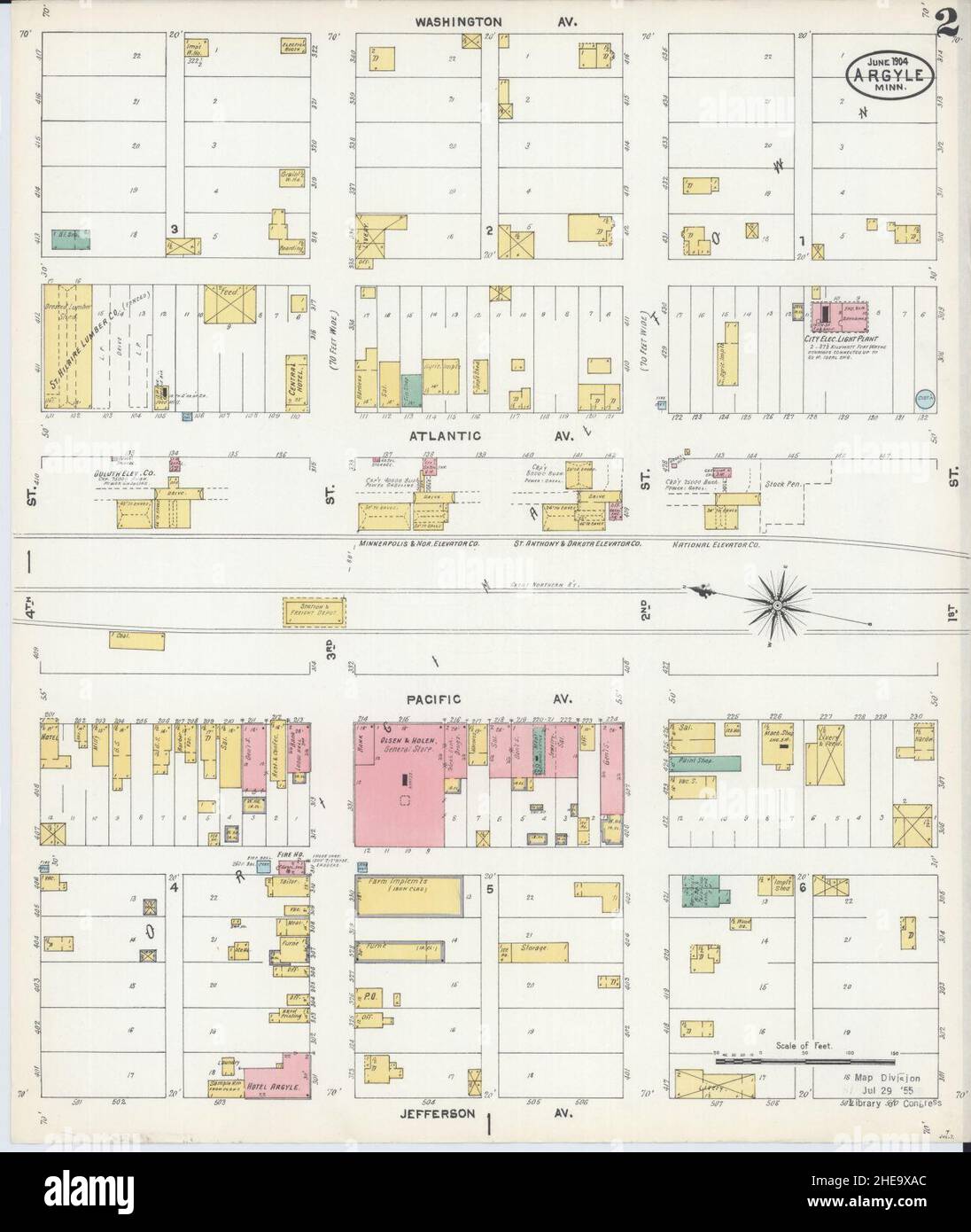 Map of marshall minnesota hi-res stock photography and images - Alamy