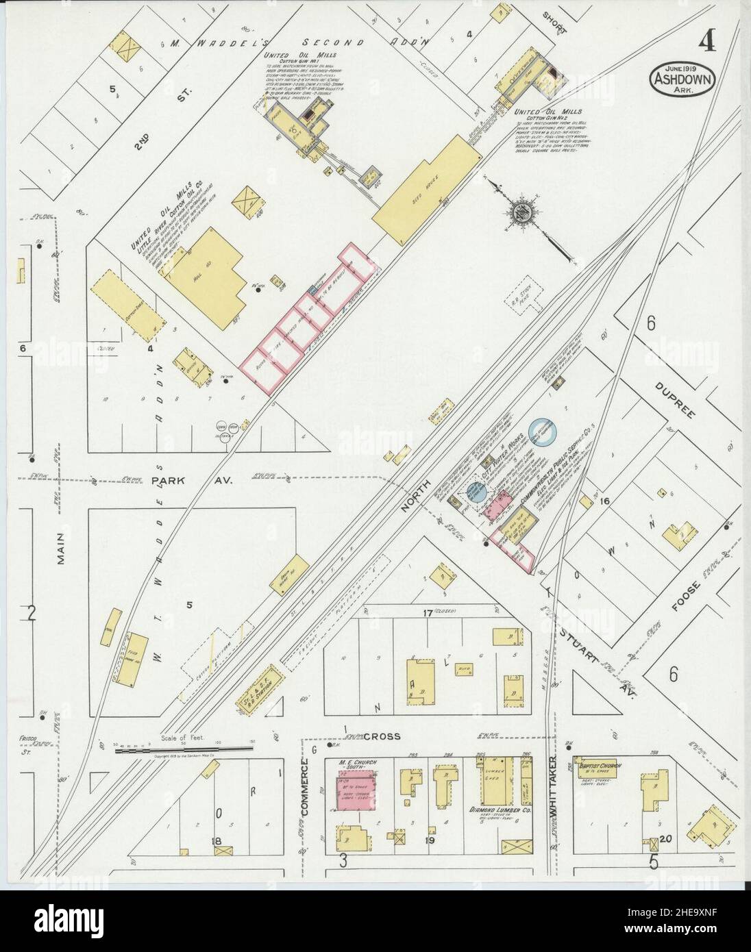 Ashdown arkansas map hi-res stock photography and images - Alamy