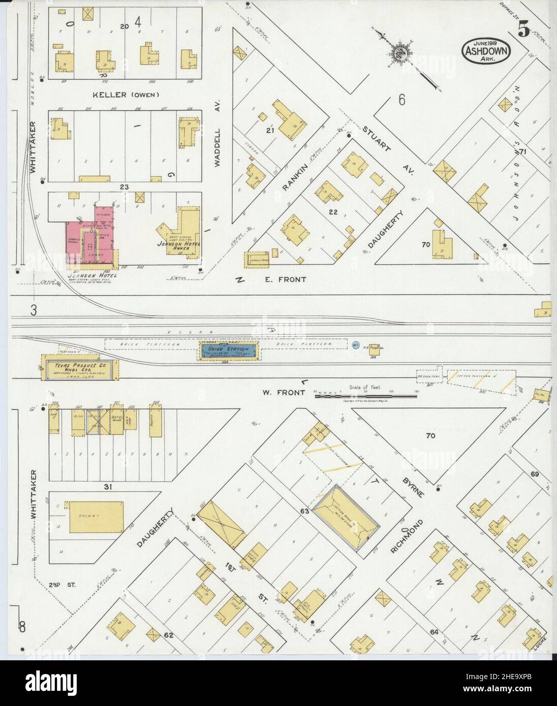 Ashdown arkansas map hi-res stock photography and images - Alamy