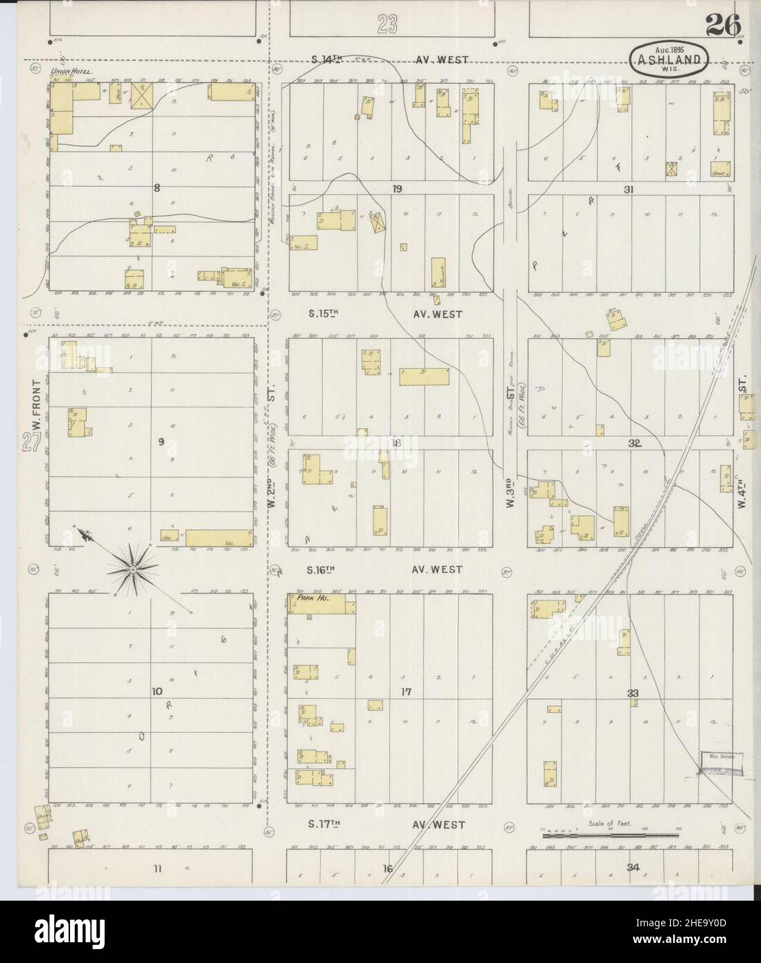 Map of ashland wisconsin hi-res stock photography and images - Alamy Map of ashland wisconsin hi-res stock photography and images - Alamy