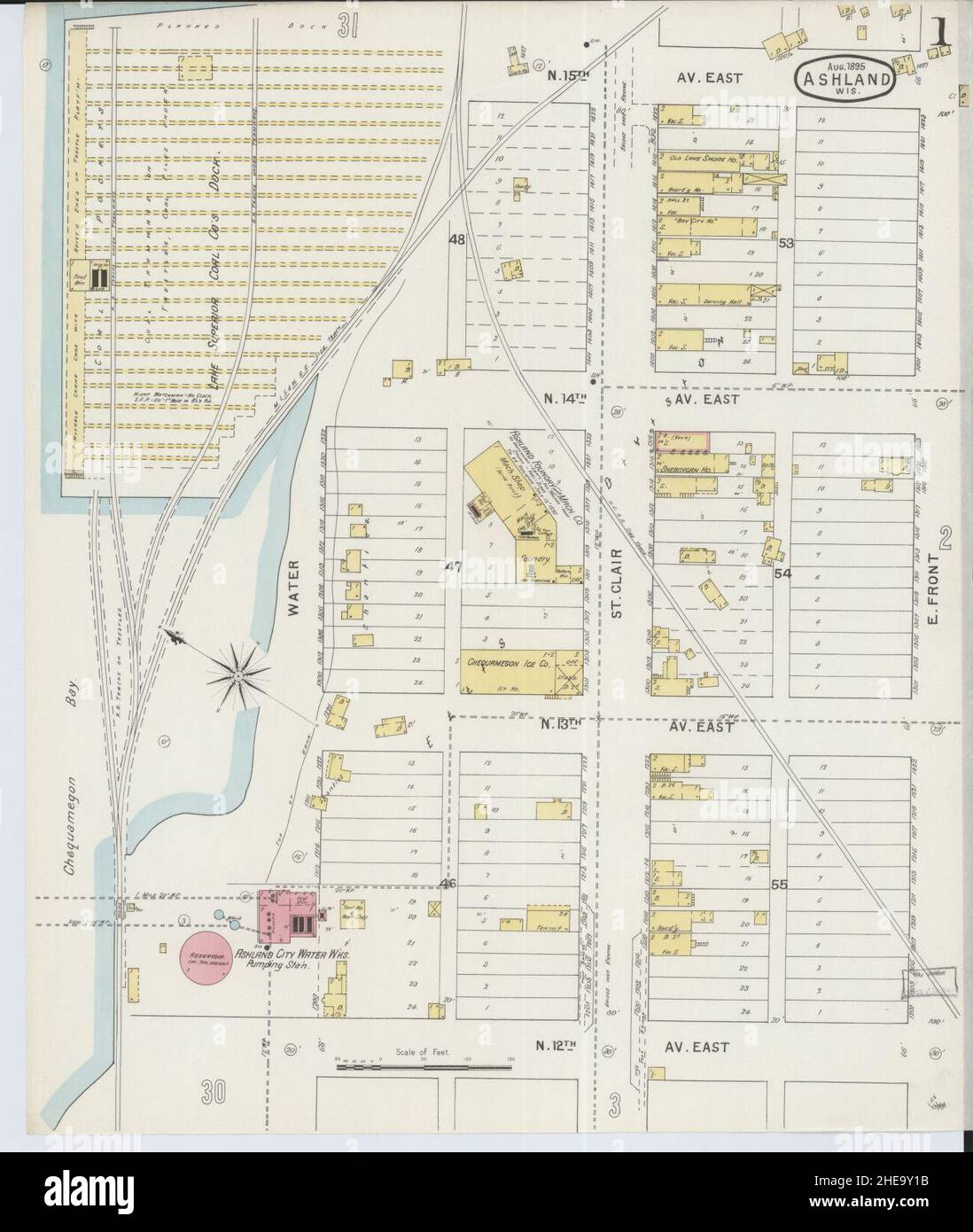 Map of ashland hi-res stock photography and images - Alamy