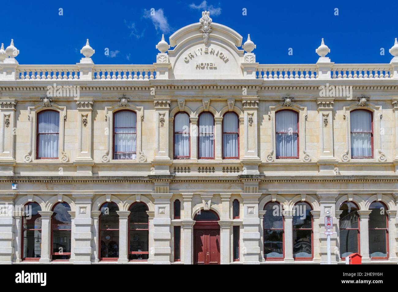 Criterion Hotel in the Oamaru Historic Victorian Precinct New Zealand ...