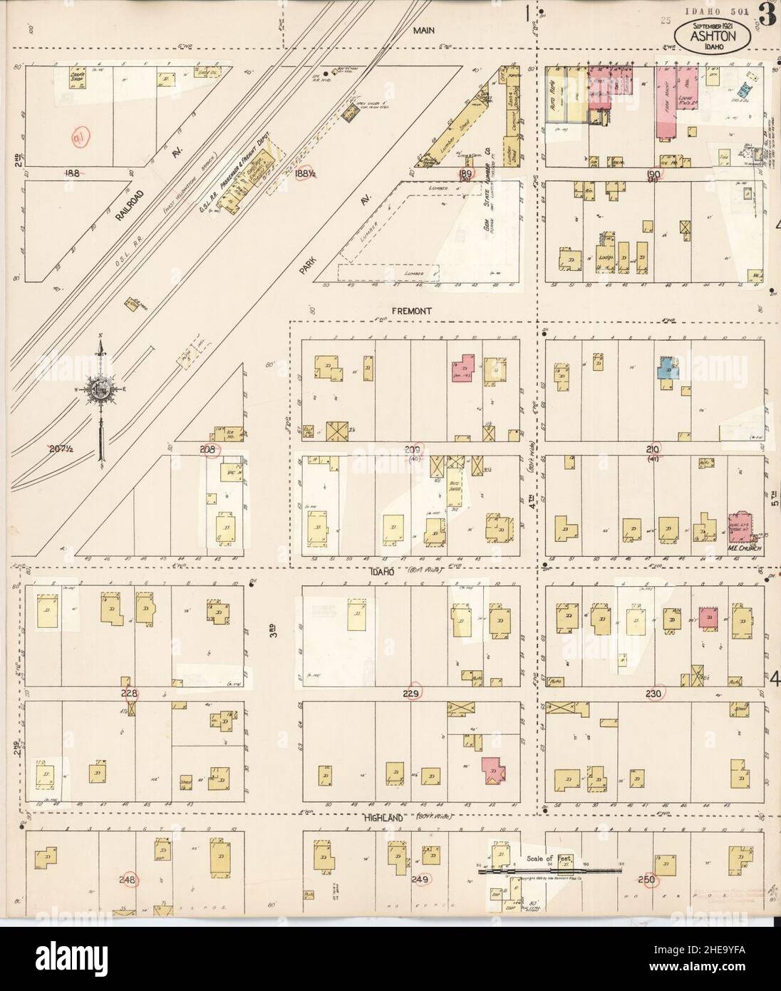 Map of ashton hi-res stock photography and images - Alamy