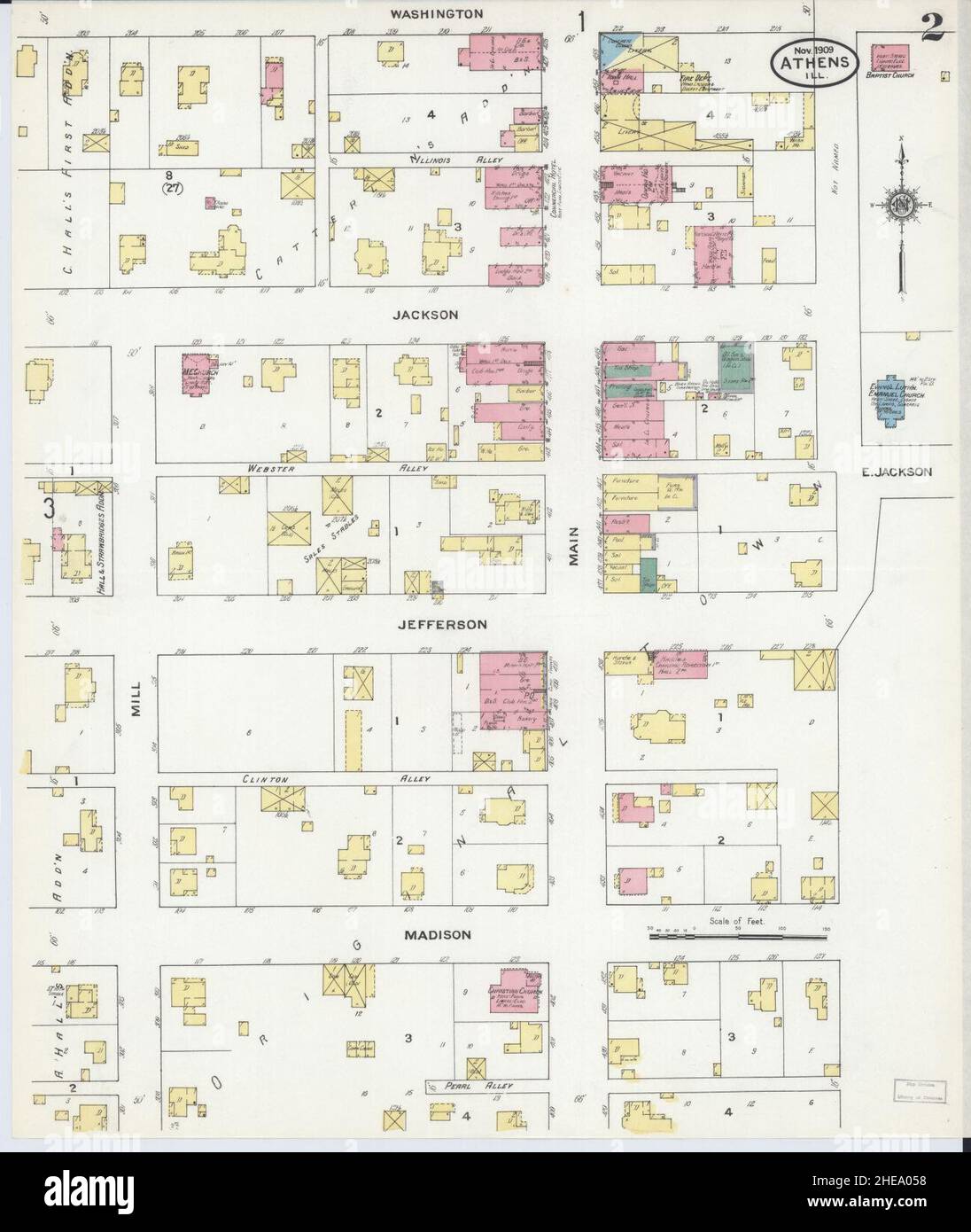 Map of menard hi-res stock photography and images - Alamy