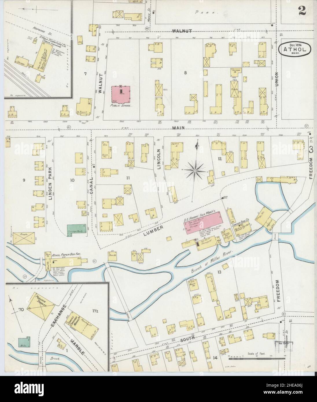 Athol map hi-res stock photography and images - Alamy