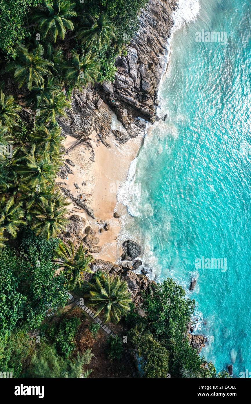 Freedom beach secret beach in Phuket Thailand Stock Photo - Alamy