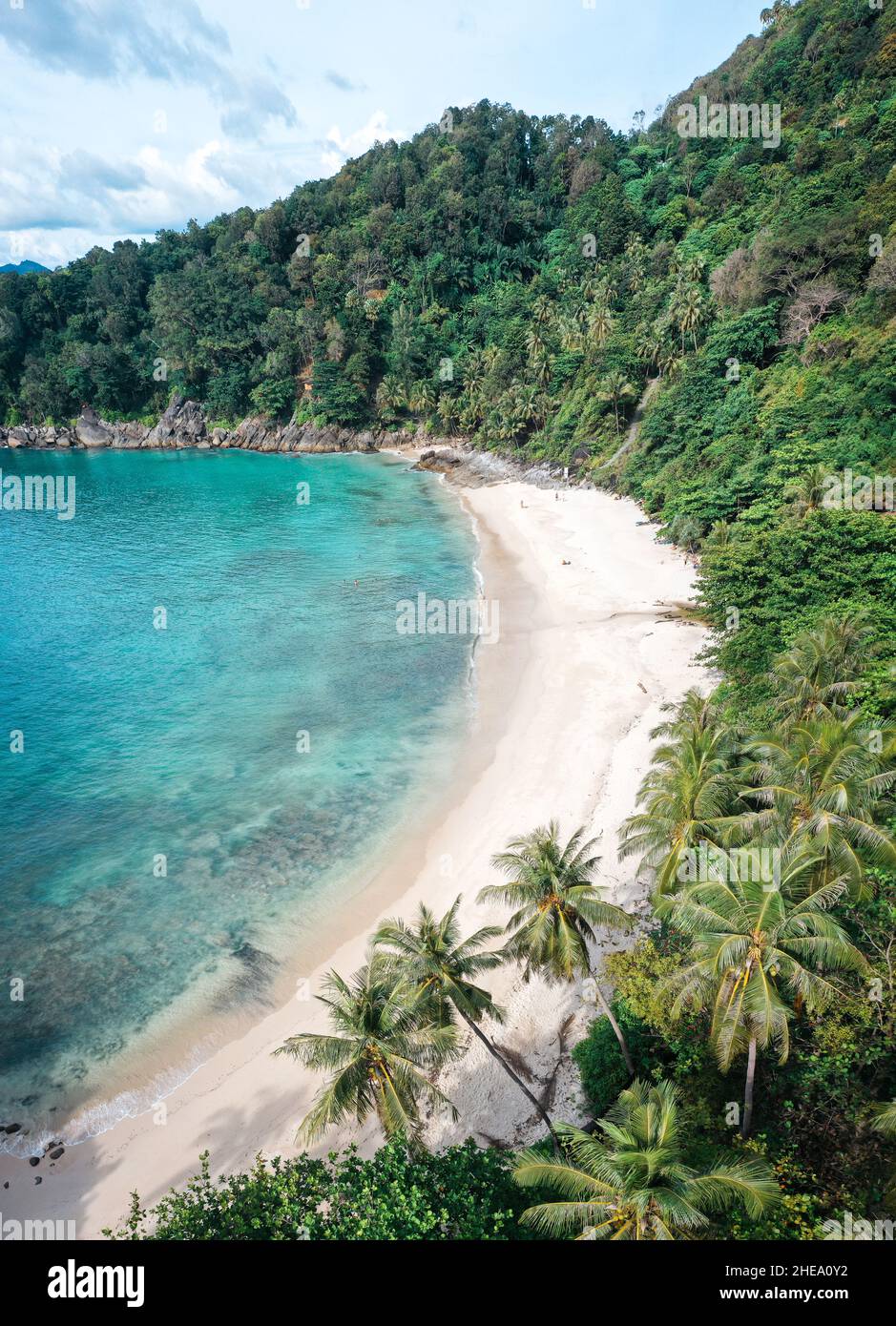 Freedom beach secret beach in Phuket Thailand Stock Photo - Alamy