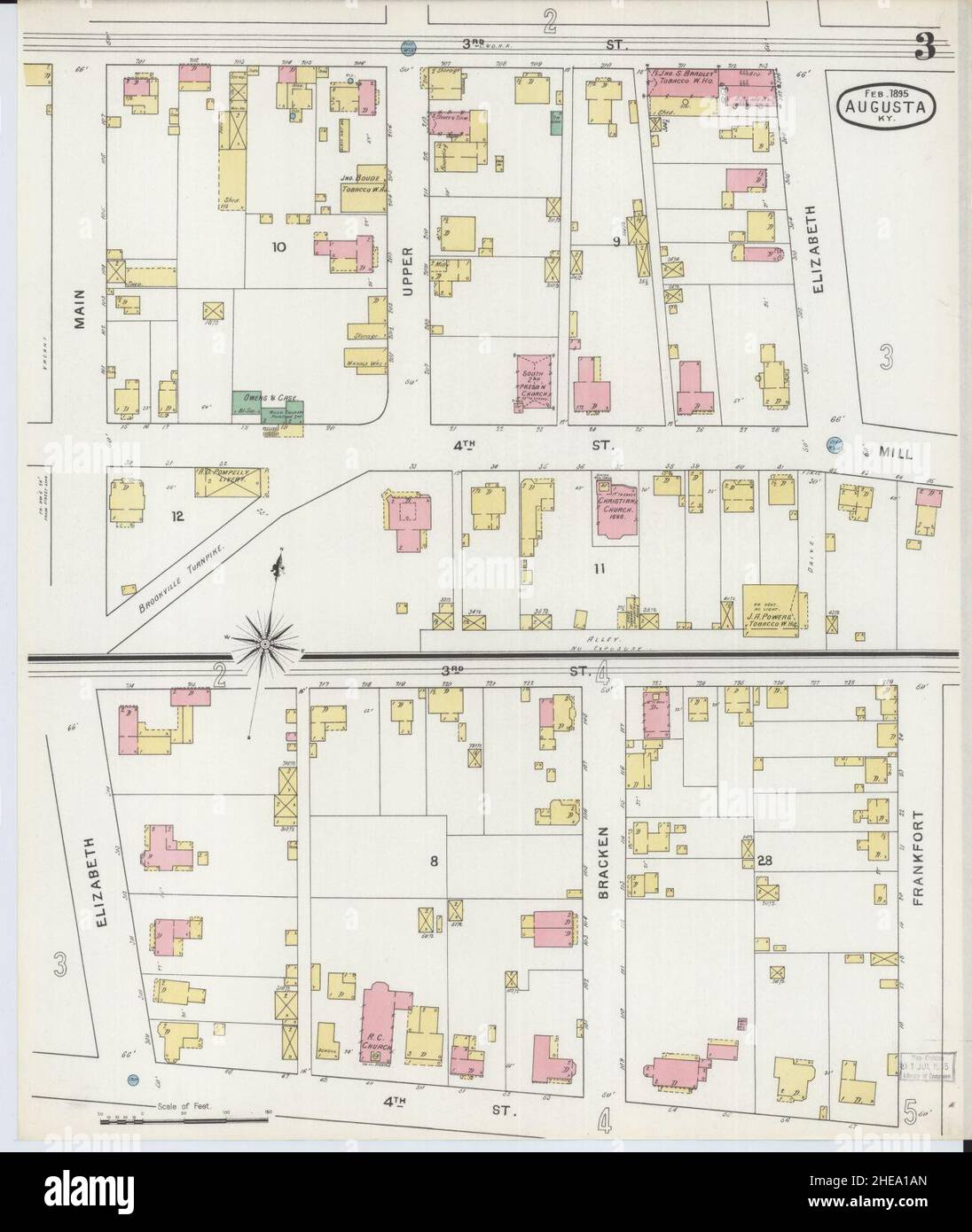 Bracken county map hi-res stock photography and images - Alamy