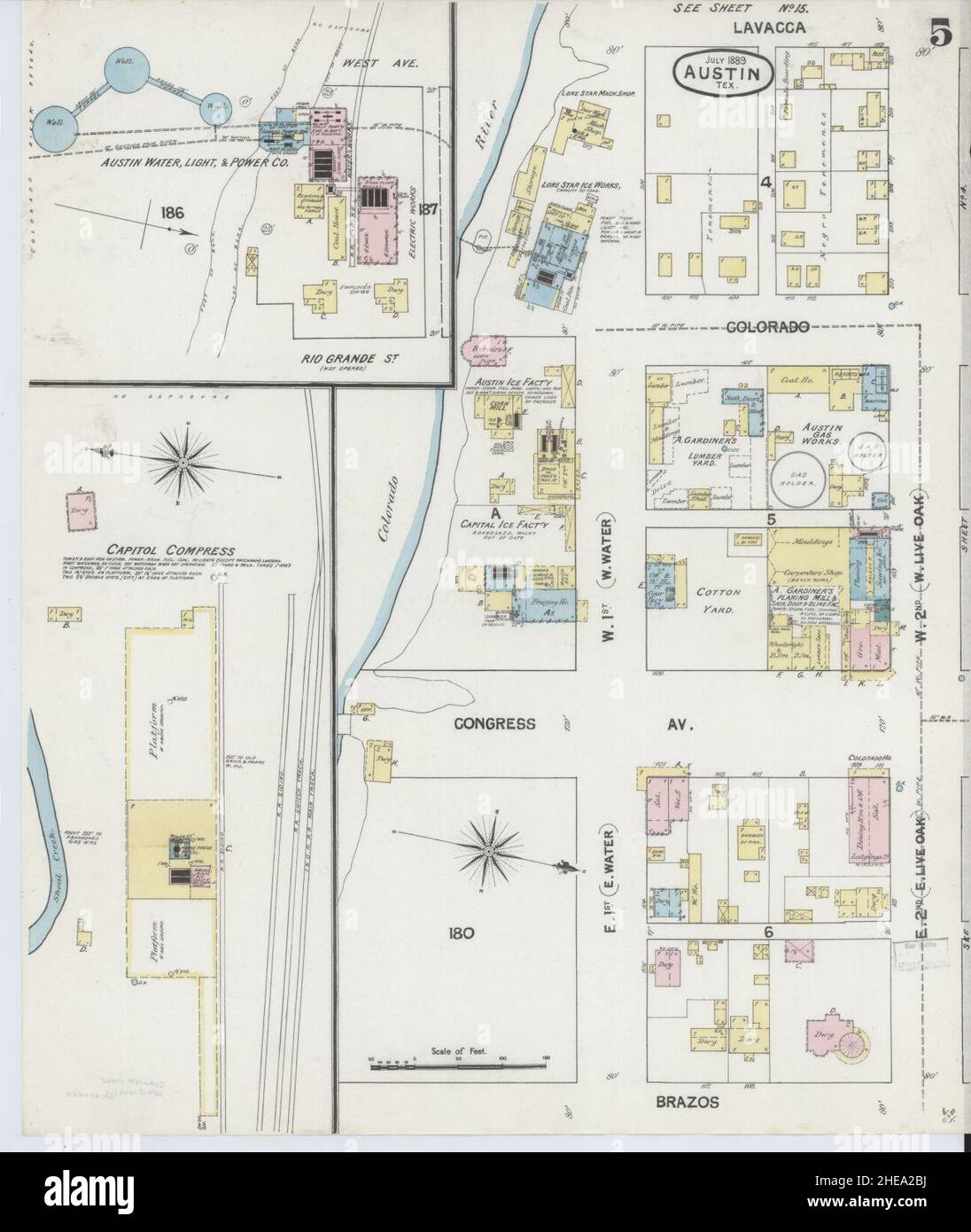 Travis texas map hi-res stock photography and images - Alamy