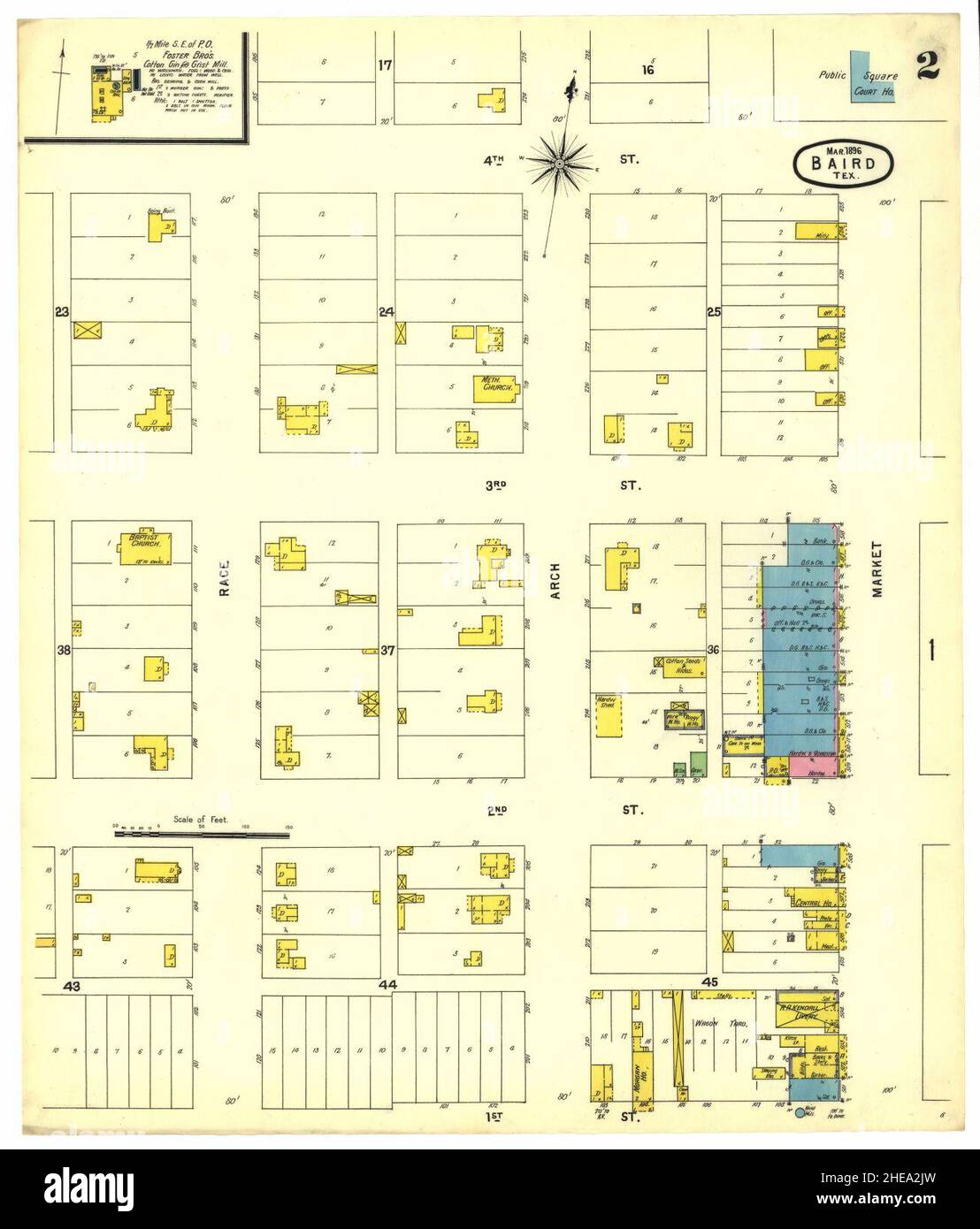 Map of callahan hi-res stock photography and images - Alamy