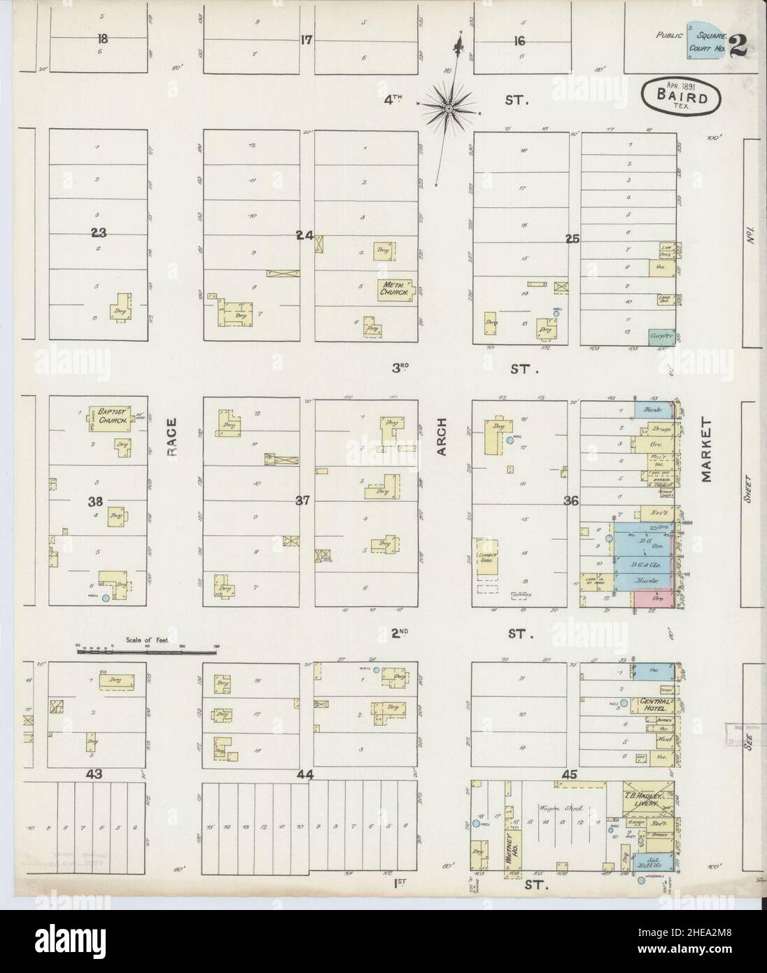 Map of callahan hi-res stock photography and images - Alamy
