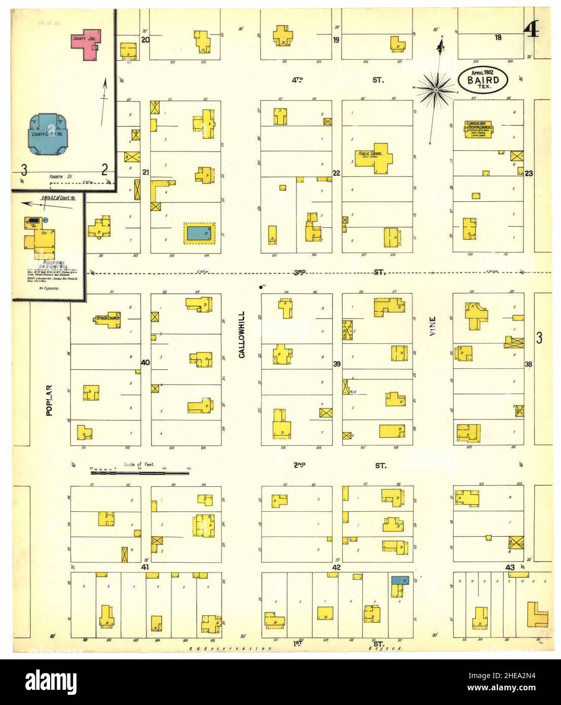 Map of callahan hi-res stock photography and images - Alamy