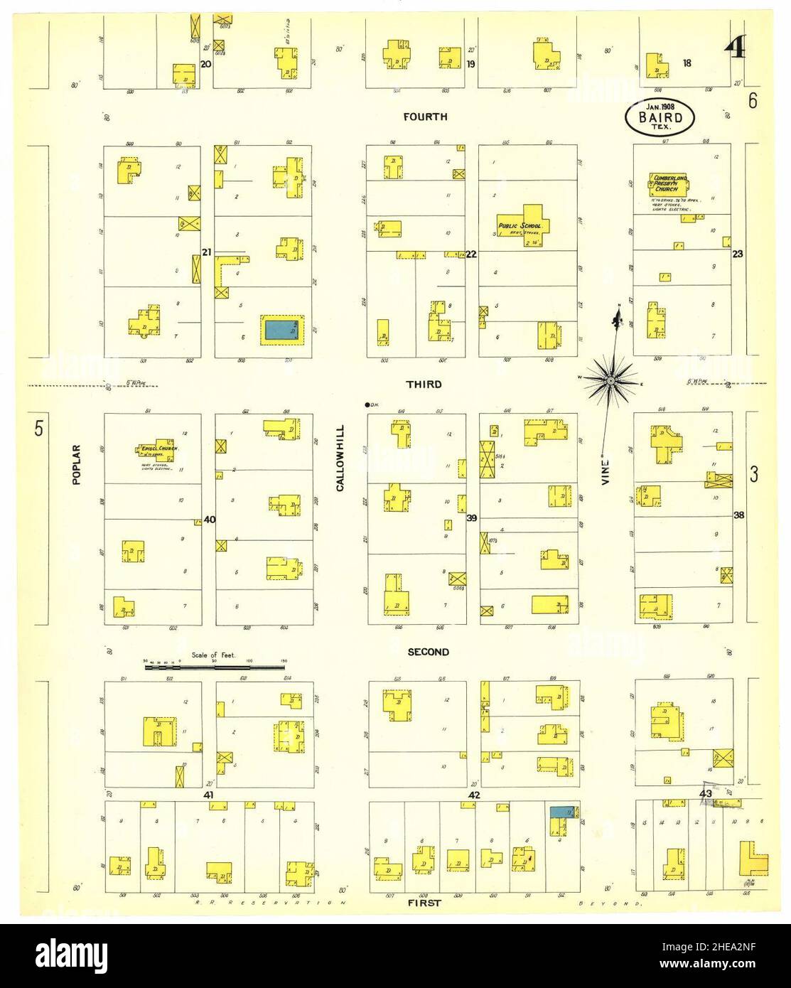 Map of callahan hi-res stock photography and images - Alamy