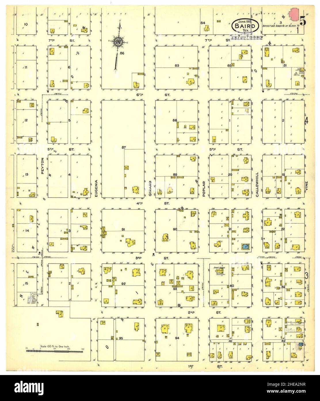 Map of callahan hi-res stock photography and images - Alamy