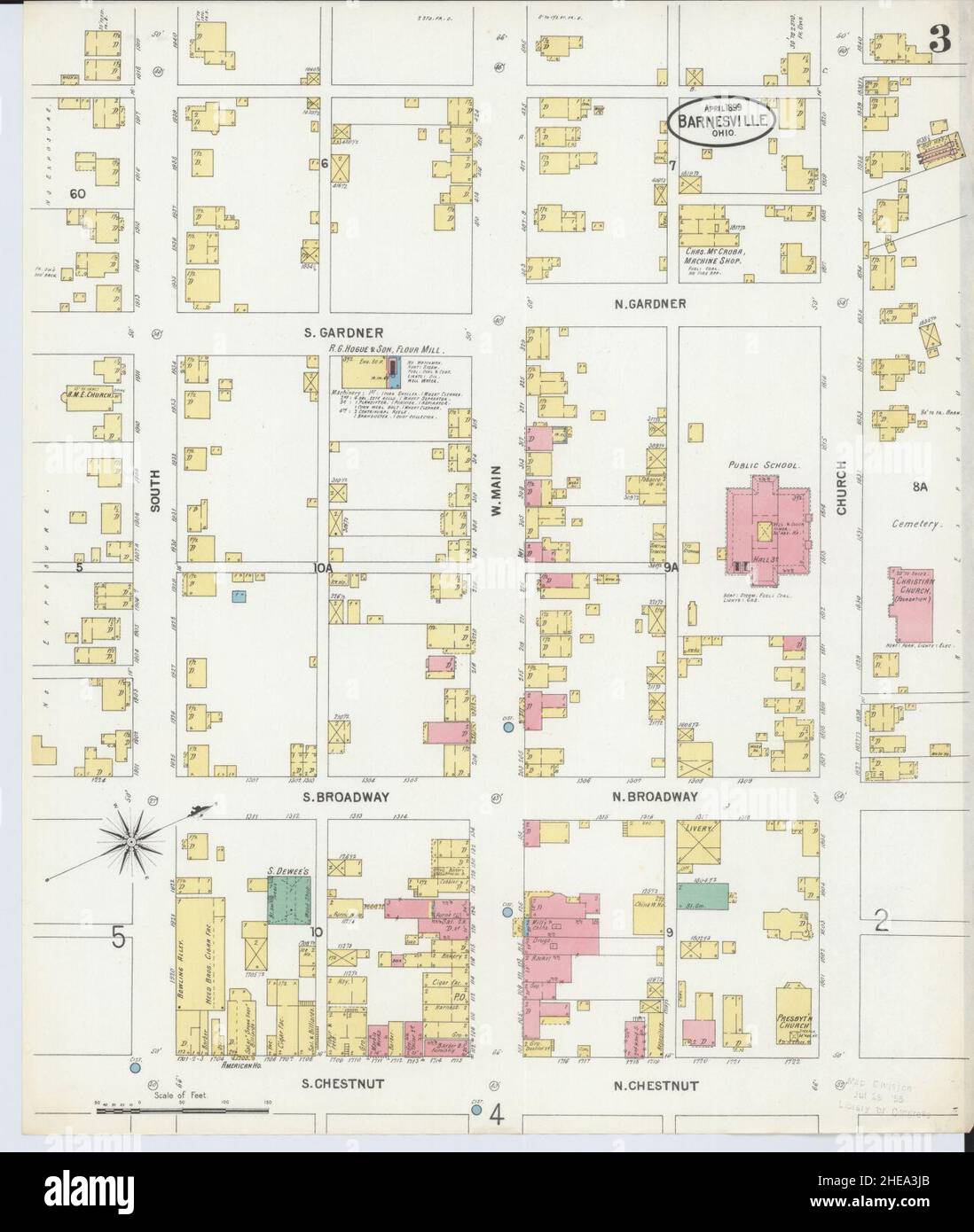 Belmont county map hi-res stock photography and images - Alamy