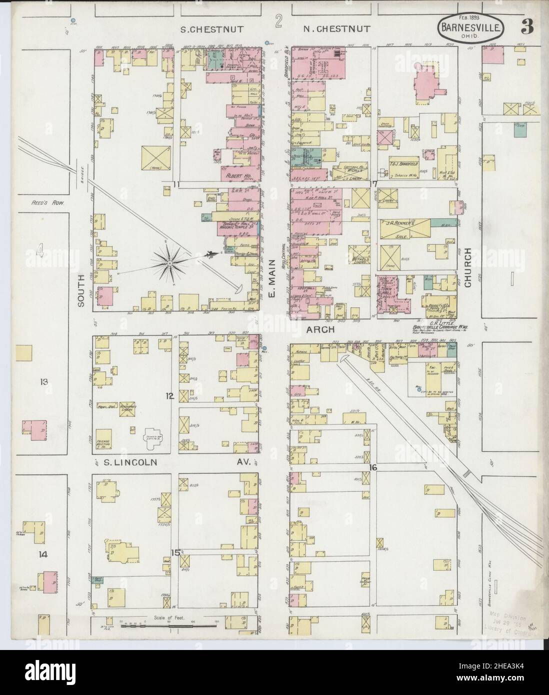 Map of barnesville hi-res stock photography and images - Alamy