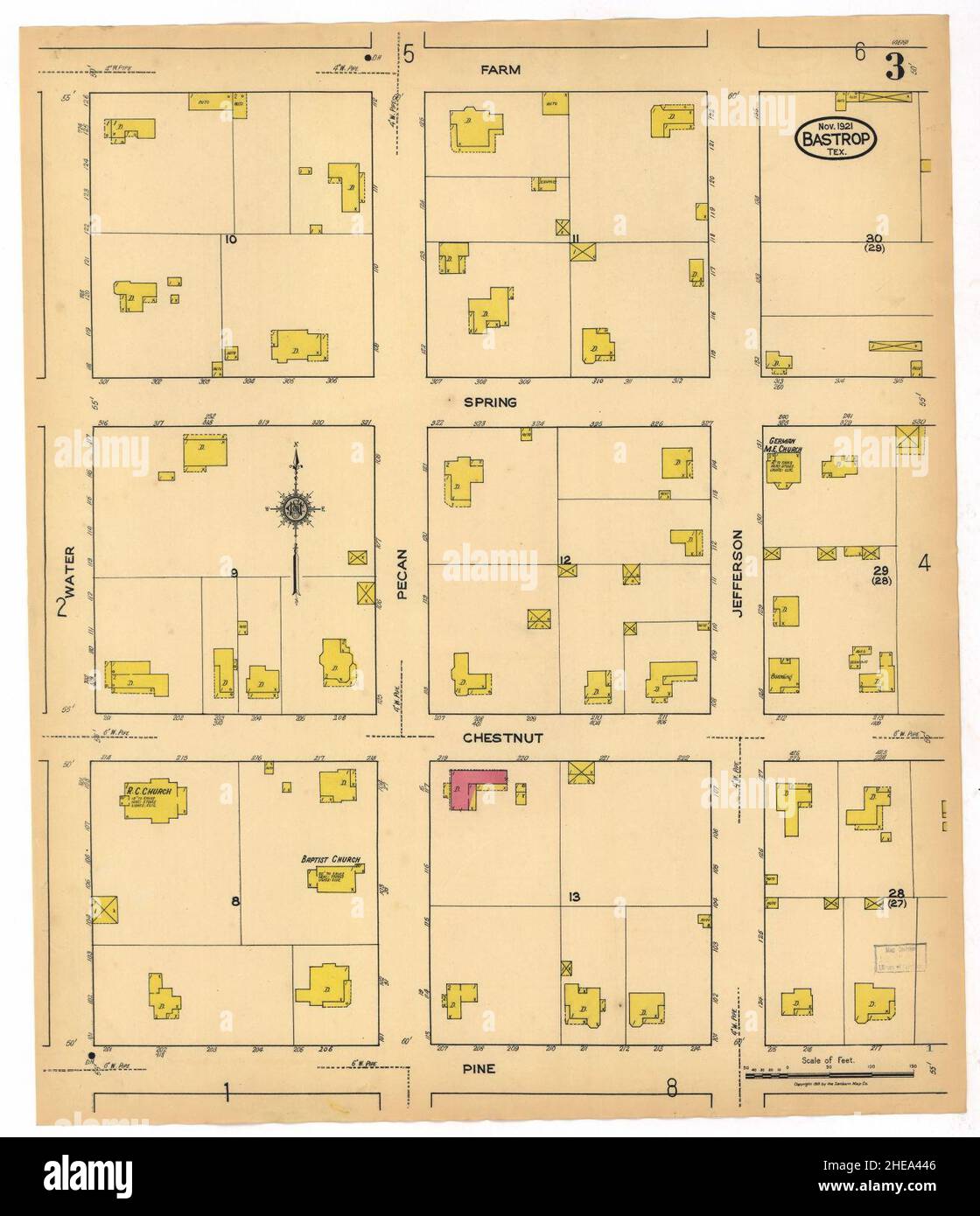 Bastrop county map hi-res stock photography and images - Alamy