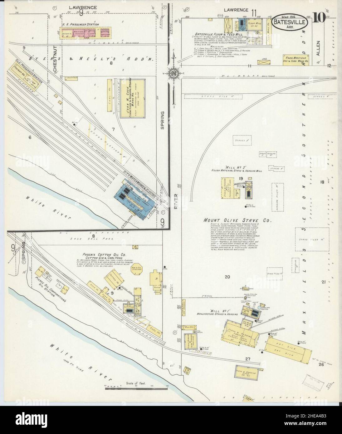Batesville arkansas map hi-res stock photography and images - Alamy