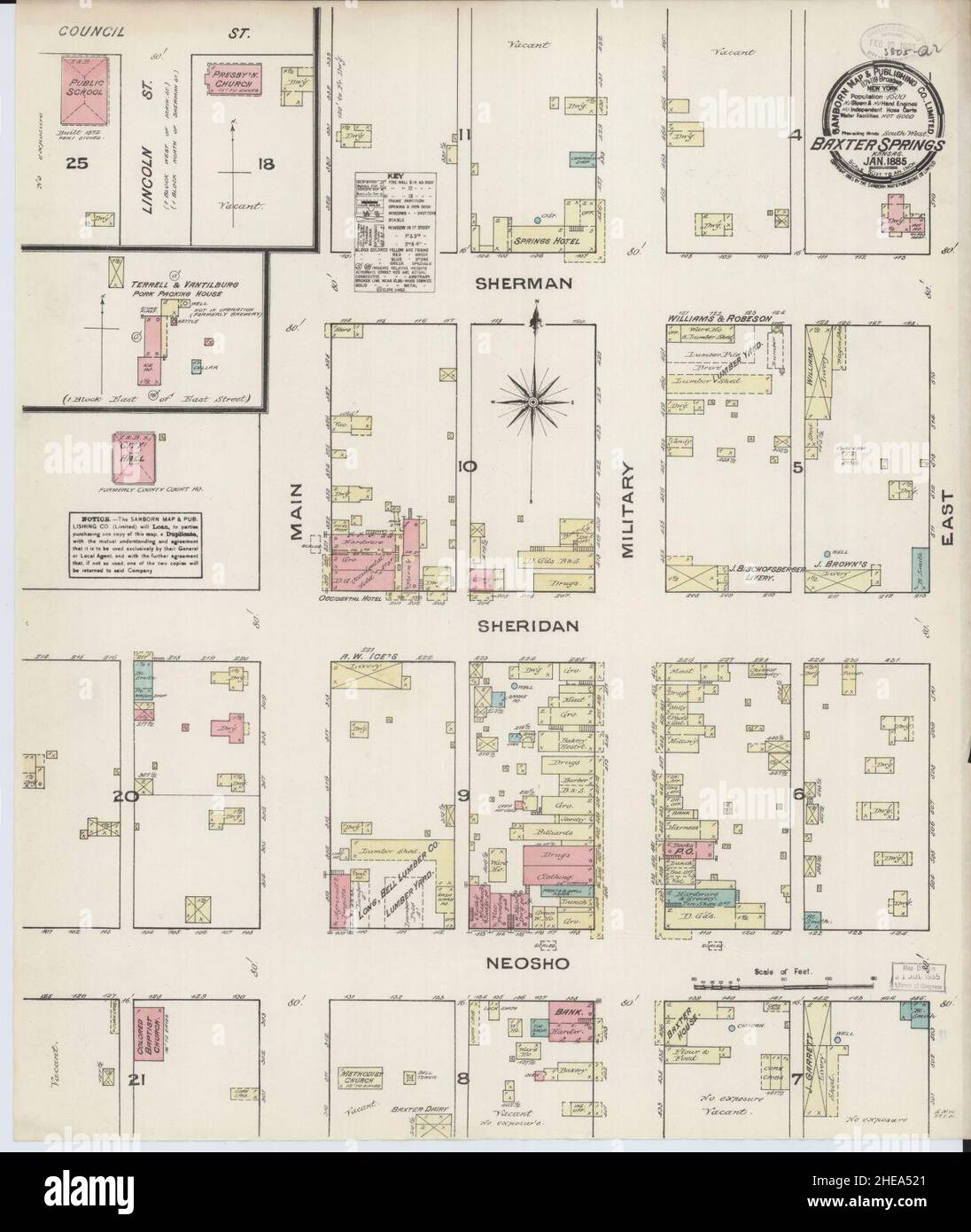 Baxter map hi-res stock photography and images - Alamy