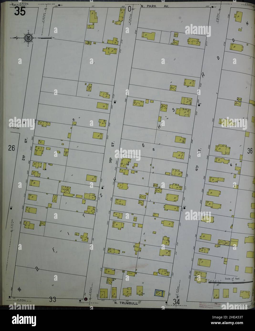 Bay city michigan map hi-res stock photography and images - Alamy