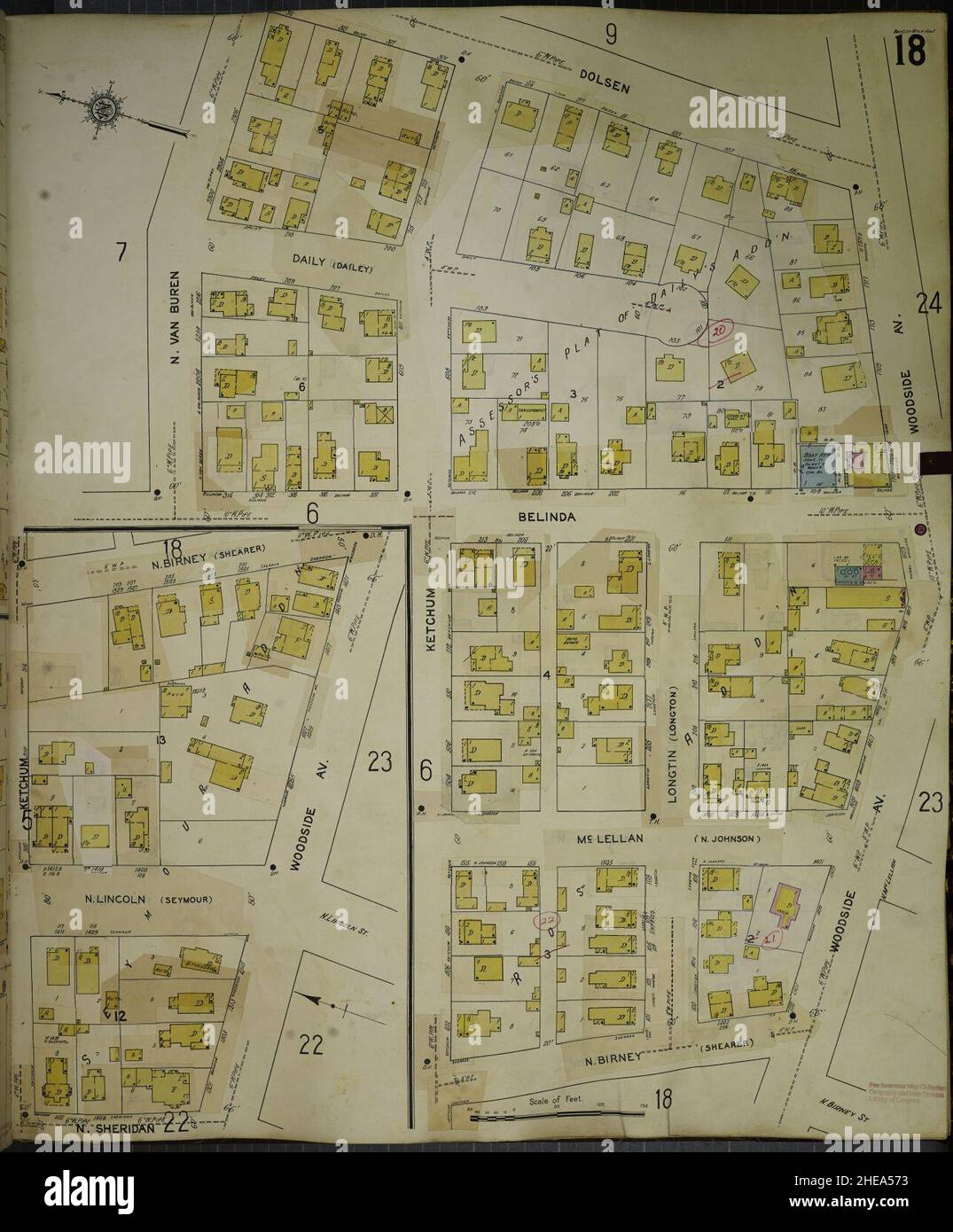 Bay city michigan map hi-res stock photography and images - Alamy