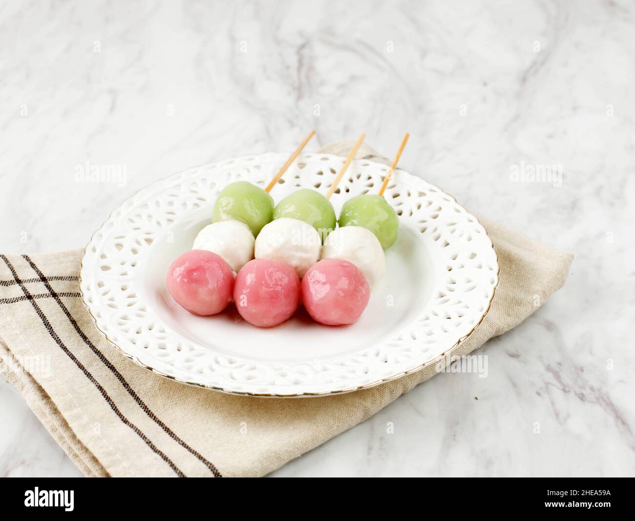 Japanese sweets dumpling ball hi-res stock photography and images - Alamy