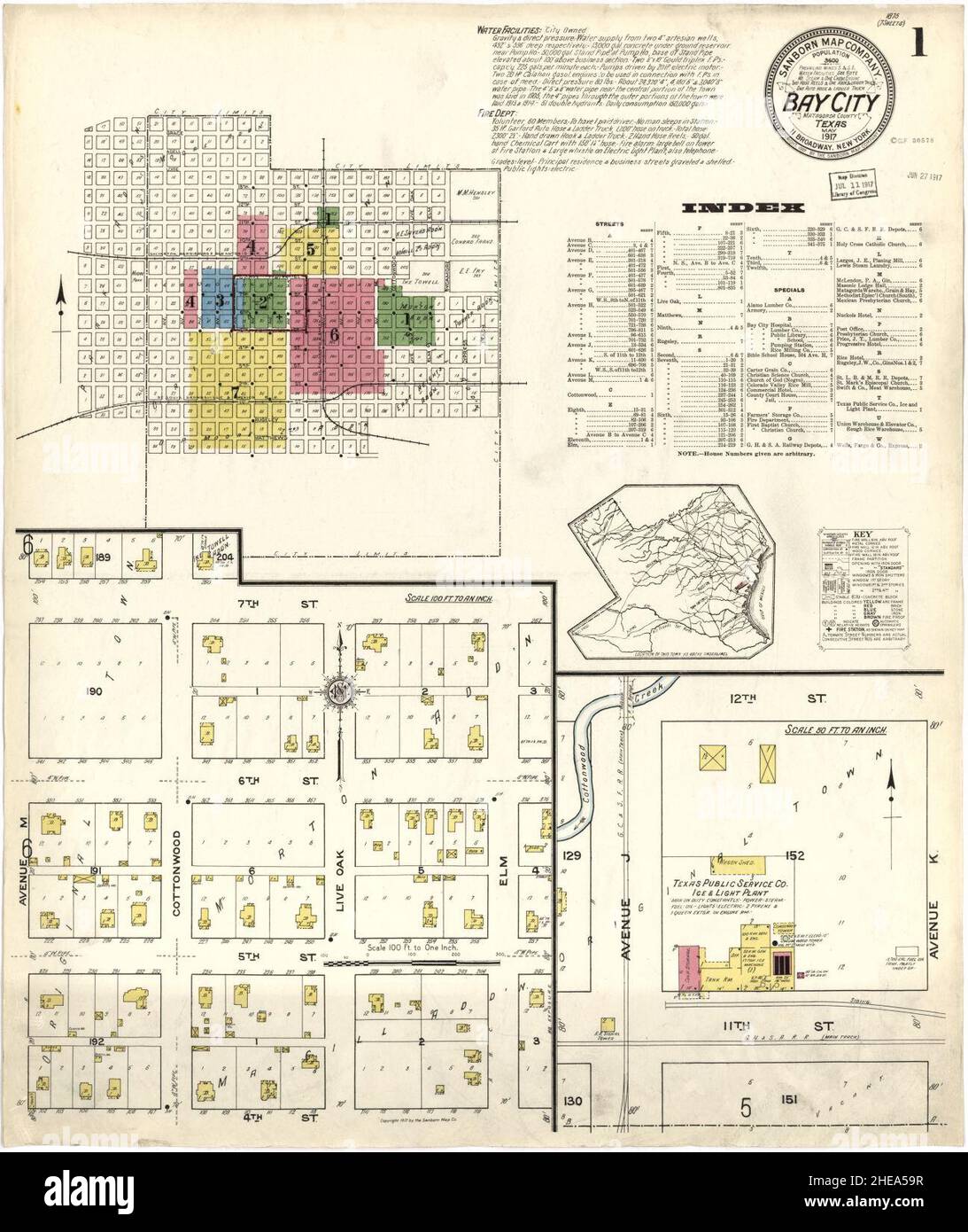 Matagorda map hi-res stock photography and images - Alamy