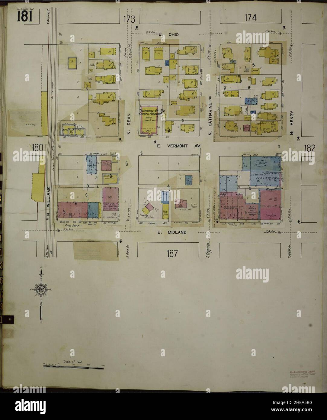 Bay city michigan map hi-res stock photography and images - Alamy