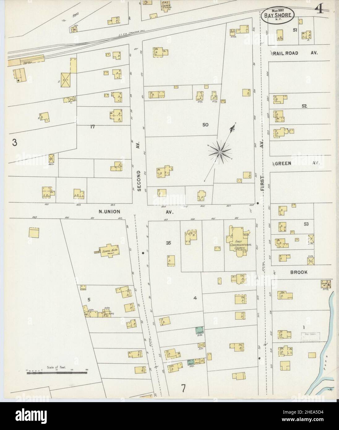 Map of bay shore new york hi-res stock photography and images - Alamy